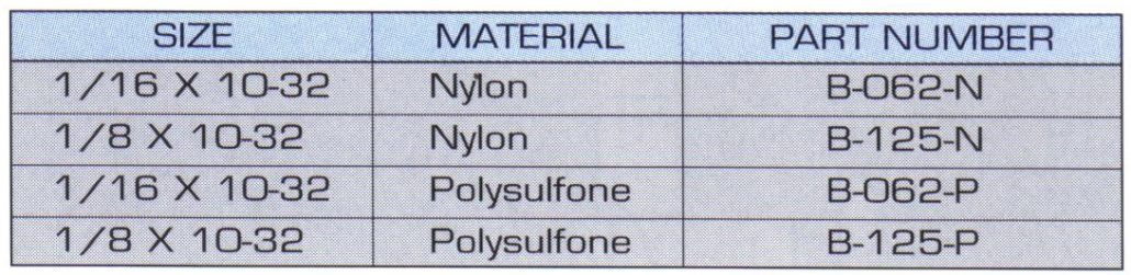 Barbed Fittings • Airtrol Components Inc.