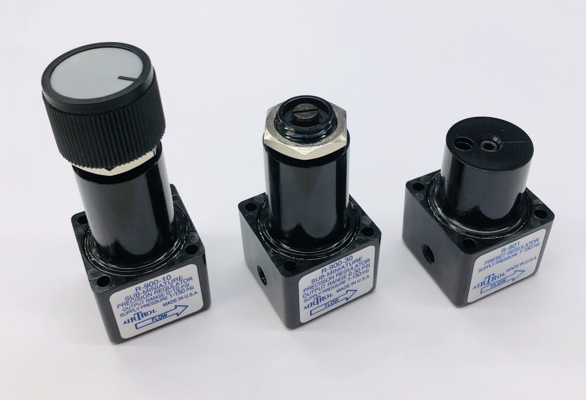 R-900 Miniature Precision Pressure Regulator for Accuracy | Airtrol